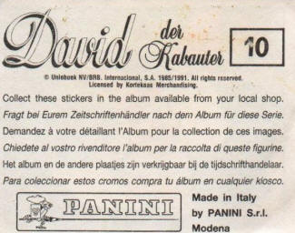 David der Kabauter – www.paninis.eu